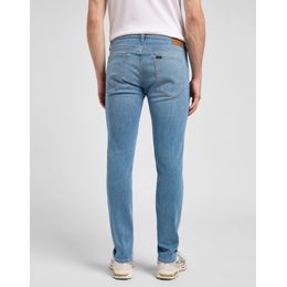 Lee Herren Tapered-fit-Jeans "LUKE", blau, Gr. 33, Denim/Jeans, Obermaterial: 99% Baumwolle, 1% Elasthan, Jeans