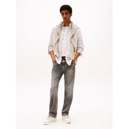 Tommy Jeans Herren Langarmhemd "TJM REGULAR OXFORD", wei&szlig;, Gr. L, unifarben, Web, Obermaterial: 100% Baumwolle, Hemden, mit Rundhalsausschnitt,