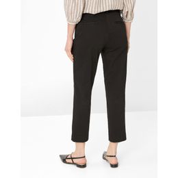 Brax Damen 5-Pocket-Hose "Style MARA S", schwarz, Gr. 36, Web, 78% Baumwolle, 18% Lyocell, 4% Elasthan, Hosen