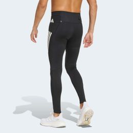 Herren Lauftights "ADI365 ICONIC/// RUNNING LEGGINGS"schwarz, normal, gr., Gr. XL, adidas Performance, Obermaterial: 85% Polyester, 15% Elasthan,