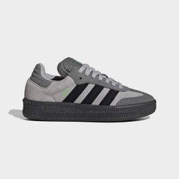 M&auml;dchen Sneaker "SAMBA XLG", adidas originals, Gr. 37grau four, core schwarz, grau four, Leder, Schuhe, f&uuml;r Kinder & Jugendliche