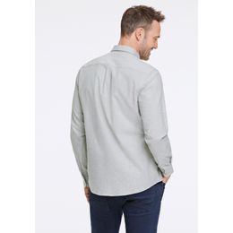 JACK'S INN 54 JACK&rsquo;S Herren Businesshemd "Oxford-Hemd (Langarm) Regular Fit", grau, Gr. 4XL, Obermaterial: 97% Baumwolle, 3% Elasthan, Hemden