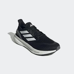 Herren Laufschuh "PUREBOOST 5", adidas Performance, Gr. 44, schwarz-wei&szlig;, Synthetik, Textil, Schuhe