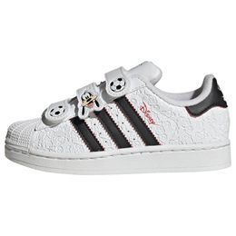 adidas originals Sneaker 'Disney Superstar II' Jungen Gr&ouml;&szlig;e 34 rot / schwarz / wei&szlig;