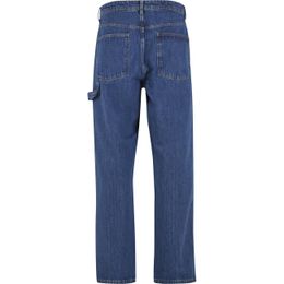 DEF Herren Bequeme Jeans "DEF DEF Loose Fit Jeans"midblau, Gr. 32, unifarben, 100% Baumwolle, Jeans