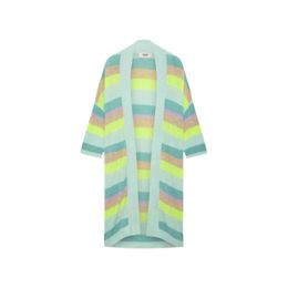 Damen Cardiganmulti color, Gr. ML, SENSES.THE LABEL, gestreift, Material: 67% Polyacryl, 14% Polyester, 12% Polyamid, 7% Elasthan, Strickjacken, aus