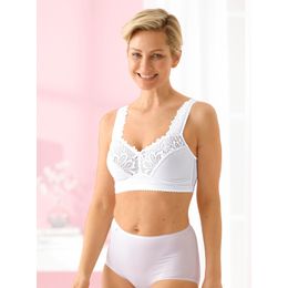 w&auml;schepur W&Auml;SCHEPUR Damen B&uuml;gelloser BH, Gr. 95, wei&szlig;, 85% Polyamid, 15% Elasthan, BHs