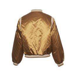 Fubu Herren Bomberjacke "Fubu Herren FM233-001-1 Fubu College Satin Varsity Jacket", gold, Gr. XXL, mehrfarbig, 70% Polyester, 30% Wolle, Jacken