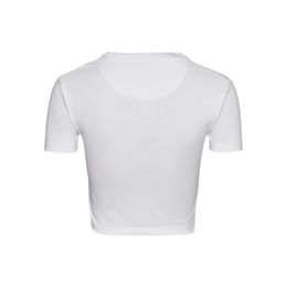 DEF Damen T-Shirt "DEF DEF T-Shirts"hellwei&szlig;, Gr. L, unifarben, 100% Baumwolle, Shirts