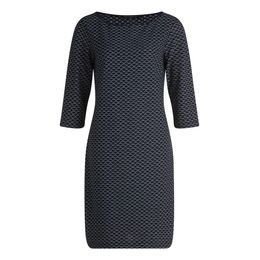 Betty Barclay Damen Etuikleid "Damen mit 3/4 Arm", blau, Gr. 38, Obermaterial: 73% Polyester, 26% Viskose, 1% Elasthan, Kleider