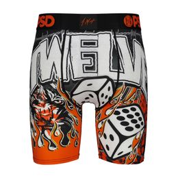 PSD Herren Boxershorts "JATWELVE DICE MM Herren", Gr. XL, bunt, 88% Polyester, 12% Elasthan, Unterhosen