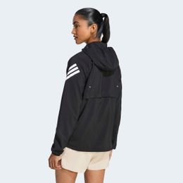 Damen Laufjacke "ADI365 3S JKT W", schwarz, Gr. XXL, adidas Performance, Obermaterial: 100% Polyester, Jacken