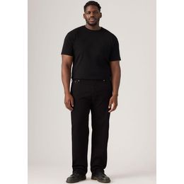 LEVI'S&reg; PLUS LEVI'S PLUS Herren Straight-Jeans "501 LEVI'SORIGINAL B&T", schwarz, Gr. 48, Denim/Jeans, Obermaterial: 99% Baumwolle, 1% Elasthan, Jeans
