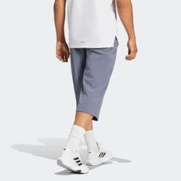 Herren Sporthose "TRAIN ESSENTIALS WOVEN", grau, Gr. S, adidas Performance, Obermaterial: 87% Polyester, 13% Elasthan, Hosen