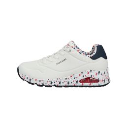 Skechers Damen Sneaker "Skechers Sneaker Lederimitat", Gr. 37, wei&szlig;, Lederimitat, Schuhe