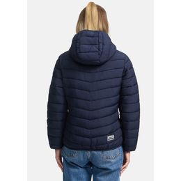 Marikoo Damen Winterjacke "Pack mich ein", blau, Gr. XL, Obermaterial: 100% Polyester. Innenseite: 100% Polyester. Futter: 100% Polyester.