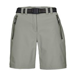 Killtec Damen Bermudas "KOS 19 WMN BRMDS", gr&uuml;n, Gr. 42, Obermaterial: 100% Polyester, Hosen, wasserabweisend, schnelltrocknend, Stretch-Material,