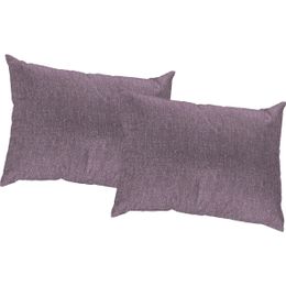 Dekokissen WIRTH, B:40cm L:60cm, lila, Obermaterial: 90% Polyester, 10% Baumwolle, Dekokissen_Sitzkissen_Kissenh&uuml;llen, "Torbole"