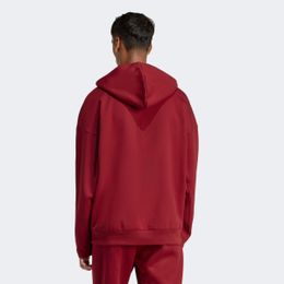 Herren Kapuzensweatshirt "M FI SL HD", rot, Gr. M, adidas Sportswear, Obermaterial: 68% Baumwolle, 32% Polyester, Sweatshirts, f&uuml;r Erwachsene, ohne