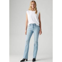 Levi's LEVI'S Damen Bootcut-Jeans "725 HIGH RISE BOOTCUT", blau, Gr. 31, Denim/Jeans, Obermaterial: 80% Baumwolle, 19% Polyester, 1% Elasthan, Jeans