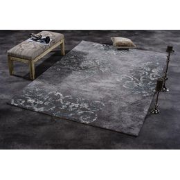 Teppich, B:133cm H:20mm L:190cm, grau, Gallery M BRANDED BY MUSTERRING, Kunstfaser, Wohnzimmer, Teppiche, "Amore", besonders weich durch Microfaser,