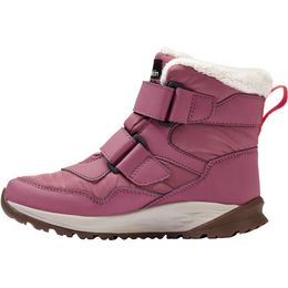 Jack Wolfskin M&auml;dchen Winterboots "POLAR BEAR-G TEXAPORE MID VC K", Gr. 30raisin, Synthetik, Textil, Schuhe, Snowboots, Winterstiefel, Winterschuhe,