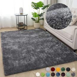 Teppich Bruno Banani, B:300cm H:30mm L:400cm, grau, Kunstfaser, Wohnzimmer, Teppiche, "Dana Teppich, besonders weich und kuschelig, Kundenliebling",