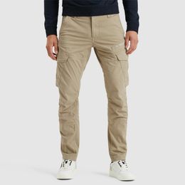 PME-Legend PME LEGEND Herren Cargohose "Nordrop Stretch Twill", beige, Gr. 33, unifarben, Twill, Obermaterial: 97% Baumwolle, 3% Elasthan, Hosen, mit Logo