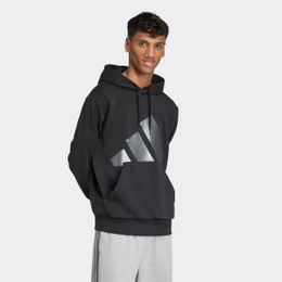 Herren Kapuzensweatshirt "HOLIDAY 3S HOODIE"schwarz, Gr. M, adidas Sportswear, Obermaterial: 70% Baumwolle, 30% Polyester, Sweatshirts, mit gro&szlig;em