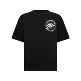 Plein Sport Herren T-Shirt "Round Neck T-Shirt Chrome Scratch Edition"0270, schwarz, silber, Gr. S, Obermaterial: 100% Baumwolle, Shirts