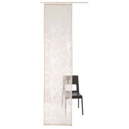 Schiebegardine OTTO HOME, B:57cm H:245cm, beige, Ausbrenner, Polyester, Viskose, Wohnzimmer, Gardinen, "Anna", Inkl. Befestigungszubeh&ouml;r, Breite: 57