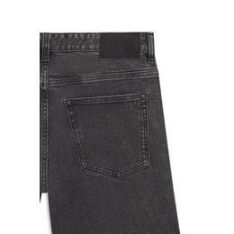 BOSS Orange Herren Slim-fit-Jeans "DELAWARE BO"dunkelgrau022, Gr. 32, unifarben, Denim/Jeans, Obermaterial: 99% Baumwolle, 1% Elasthan, Jeans, mit