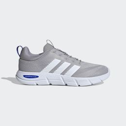 Herren Walkingschuh "CLOUDFOAM FLEX ELASTIC LACE", adidas Sportswear, Gr. 48, grau, Textil, Schuhe