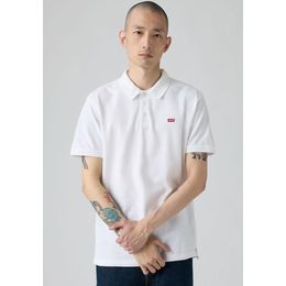 Levi's LEVI'S Herren Poloshirt "LE NEW LEVIS HM POLO", wei&szlig;, Gr. L, unifarben, Piqu&eacute;, Obermaterial: 100% Baumwolle, Shirts, mit kleinem Batwing-Logo