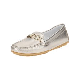 IGI&CO IGI & CO Damen Mokassin "IGI & CO Mokassin Leder", Gr. 38, beige, Leder, Schuhe