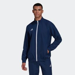 Herren Trainingsjacke "ENTRADA 22 PR&Auml;", blau, Gr. M, adidas Performance, bestickt, Obermaterial: 100% Polyester, Jacken