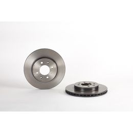 Brembo Bremsscheibe COATED DISC LINE 09.5509.11 vorne rechts links bel&uuml;ftet 262mm f&uuml;r ACURA HONDA (GAC) MG LOTUS ROVER SDB100600 GBD90840 45251T9AT00
