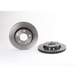 Brembo Bremsscheibe COATED DISC LINE 09.A597.11 hinten rechts links bel&uuml;ftet 256mm f&uuml;r VW AUDI 3B0615601B 8D0615601D
