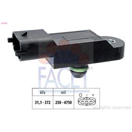 FACET Sensor, Ladedruck Saugrohrdruck Luftdrucksensor, H&ouml;henanpassung Abgasdruck 10.3177 Ladedruck,Sensor, Saugrohrdruck,Luftdrucksensor, H&ouml;henanpassu