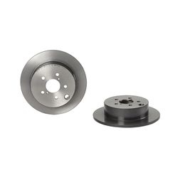Brembo Bremsscheibe COATED DISC LINE 08.C661.11 hinten rechts links voll 274mm f&uuml;r SUBARU 26700FJ000