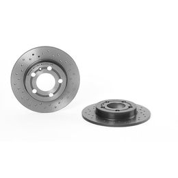 Brembo Bremsscheibe XTRA LINE 08.9148.1X hinten rechts links Gelocht 239mm f&uuml;r SKODA VW AUDI 1J0615601D
