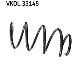 SKF Fahrwerksfeder VKDL 33145 vorne rechts links Schraubenfeder mit konstantem Drahtdurchmesser 139mm f&uuml;r OPEL 312535 13356552