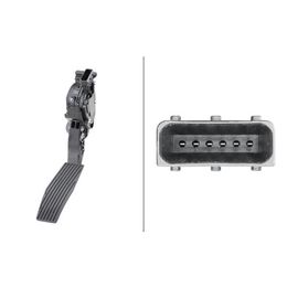 Hella Sensor, Fahrpedalstellung 6pv009765711 f&uuml;r CHEVROLET Vaughall
