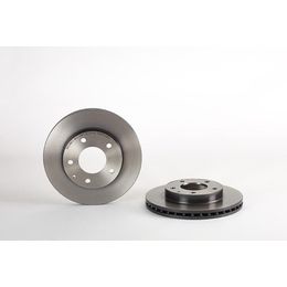 Brembo Bremsscheibe COATED DISC LINE 09.5584.11 vorne rechts links bel&uuml;ftet 258mm f&uuml;r HAIMA (FAW) FORD USA MAZDA GAZY3325X 4146389 GA4Y3325X