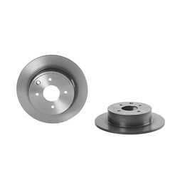 Brembo Bremsscheibe COATED DISC LINE 08.A715.21 hinten rechts links voll 292mm f&uuml;r NISSAN (DFAC) 43206ZW90A 43206EW81B 43206EM10A