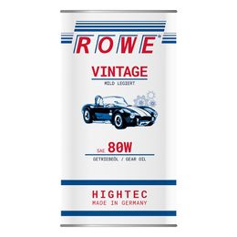 ROWE HIGHTEC VINTAGE SAE 80W 5l 25058-0050-99 Schaltgetriebe&ouml;l,Getriebe&ouml;l