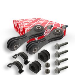 febi bilstein Reparatursatz, Stabilisatorlager ProKit 40089 vorne rechts links f&uuml;r SKODA VW SEAT 1J0411314TS2 1J0411314T