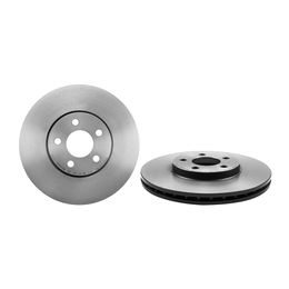 Brembo Bremsscheibe COATED DISC LINE 09.9133.81 vorne rechts links bel&uuml;ftet 280mm f&uuml;r DODGE CHRYSLER 5273141AB 4509994AA 4509994AB