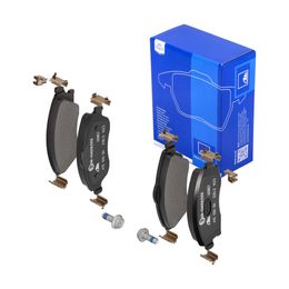 ATE Bremsbelagsatz, Scheibenbremse Ceramic 13.0470-2857.2 vorne rechts links mit Zubeh&ouml;r f&uuml;r VAUXHALL OPEL 9200108 93176114 1605964