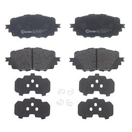 Brembo Bremsbelagsatz, Scheibenbremse P 49 054 vorne rechts links mit Zubeh&ouml;r f&uuml;r FIAT MAZDA ABARTH NFY03328Z 0006000615055 0006000615056
